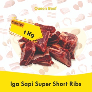 Jual Iga Sapi Super Short Rib Tebal 1kg / Iga Bakar / Iga konro / sop ...