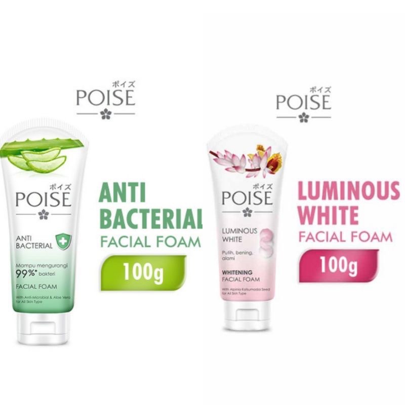 Jual Poise facial foam 100g | Shopee Indonesia