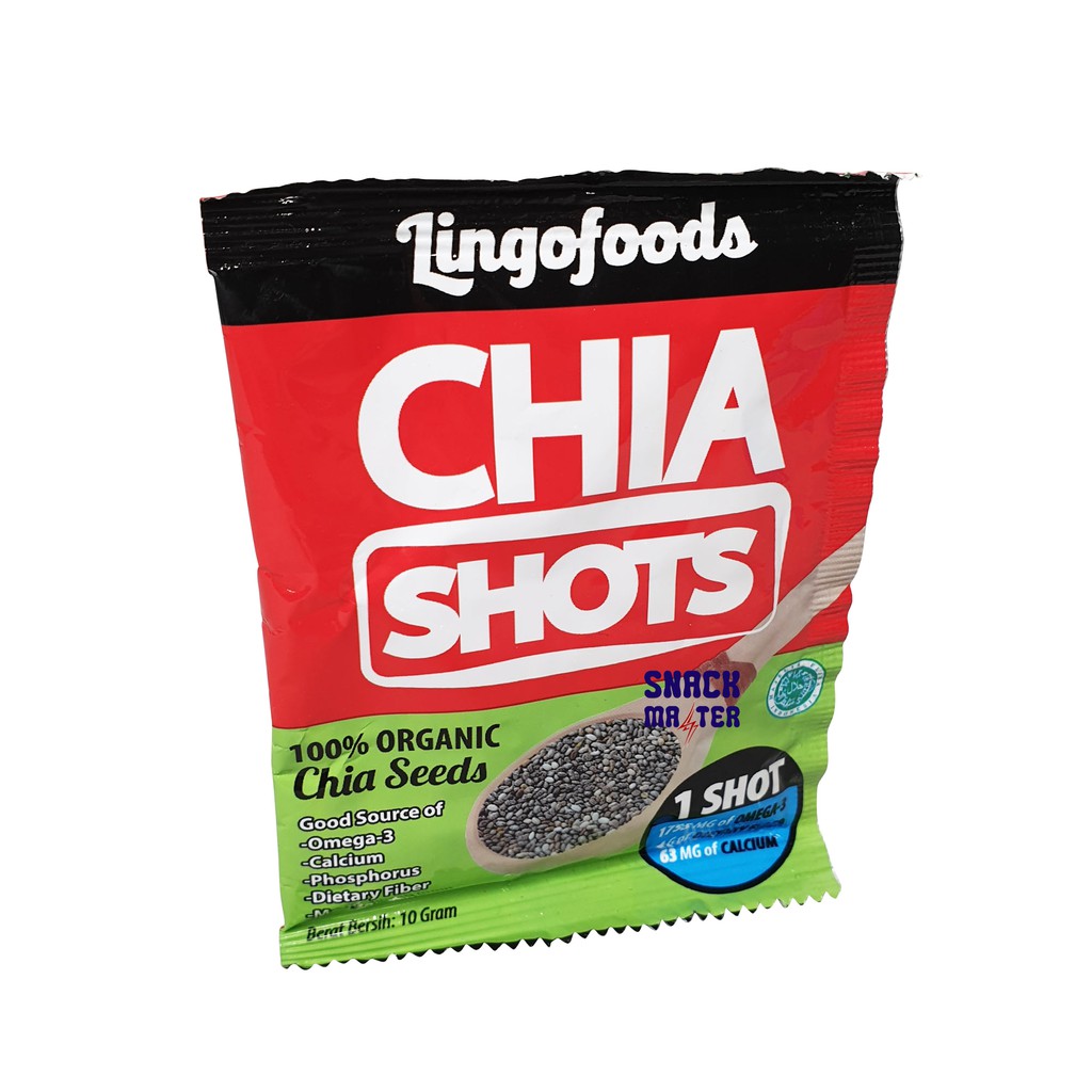 Jual Chia Shots Chia Seeds Organic - Netto 10 gr | Shopee Indonesia