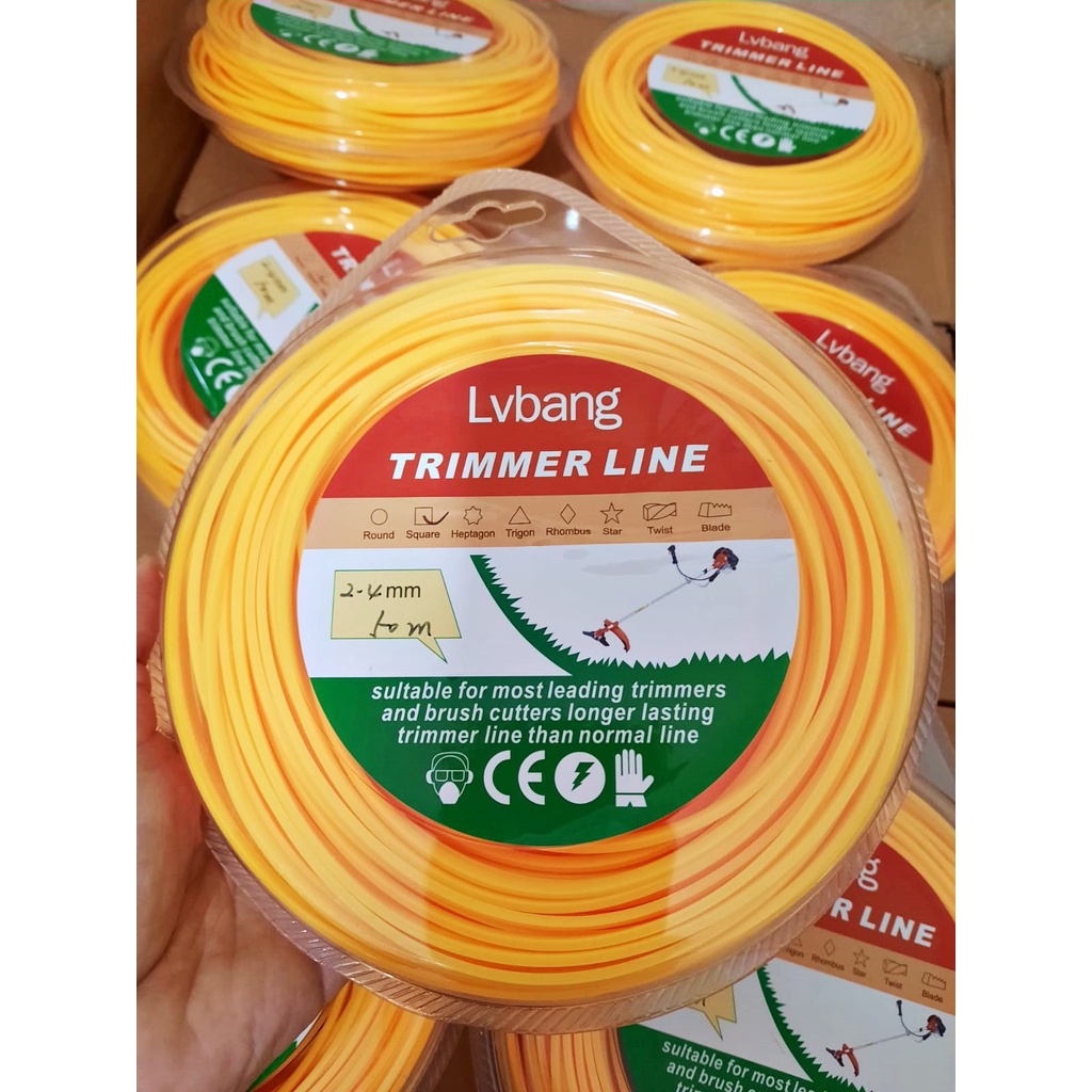 Jual Tali Senar Mesin Potong Rumput LVBANG 50M / Grass Weed Trimmer ...