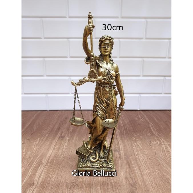 Jual PATUNG PAJANGAN JUSTICE / DEWI KEADILAN JUSTITIA | Shopee Indonesia