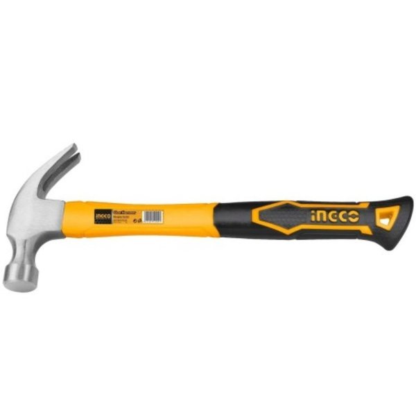 Jual Palu Kambing INGCO HCH80816 16 oz Martil Claw Hammer 16" Gagang ...