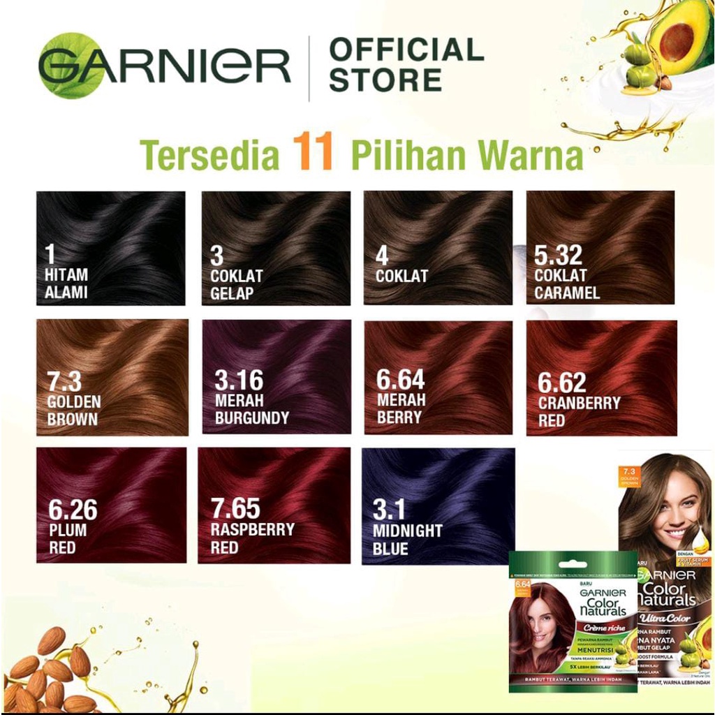 Jual NEW ORIGINAL!!! Garnier Color Naturals Ukuran Besar Ultra Color ...