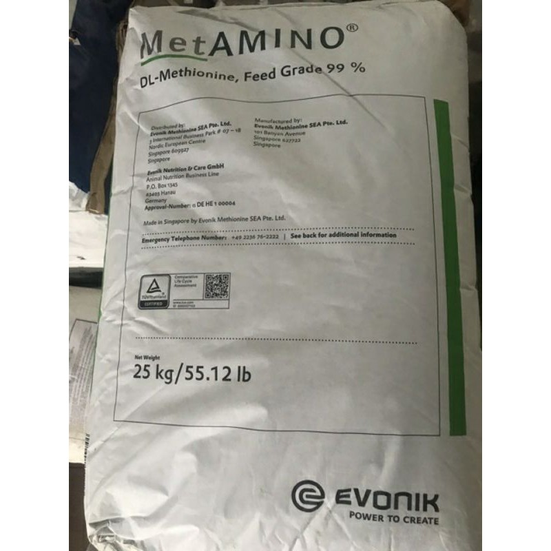 Jual METHIONINE METAMINO 1 KG METIONIN METHIONIN DL EVONIK PENGGEMUK ...