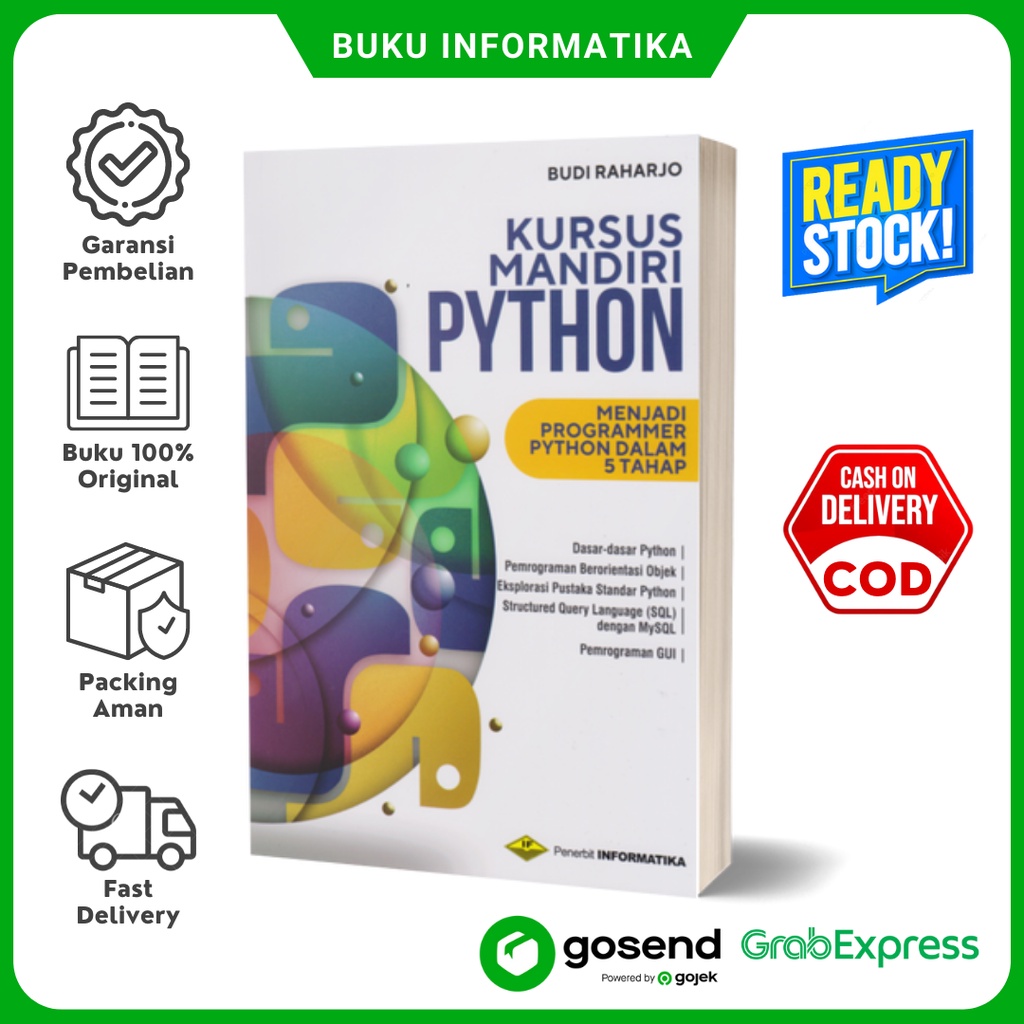 Jual Buku Kursus Mandiri Python | Shopee Indonesia Jual Buku Kursus Mandiri Python | Shopee Indonesia