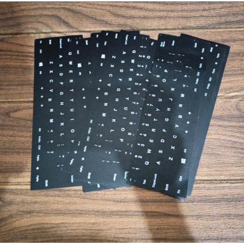 Jual stiker keyboard US murah | Shopee Indonesia