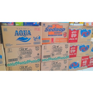 Jual KARDUS BEKAS / box bekas / mie instant & minuman kemasan / kardus ...