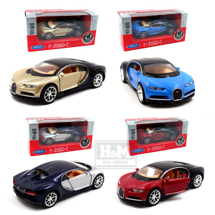 Jual Welly NEX Diecast Bugatti Chiron | Shopee Indonesia