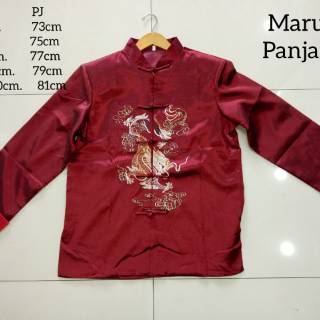 Jual cheongsam pria / cheongsam panjang / cheongsam motif/cheongsam ...