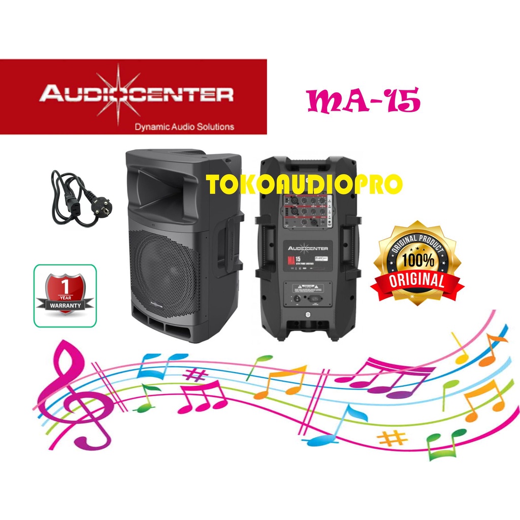 Jual Speaker Audiocenter MA15 15" Full Range DSP-Controlled Speaker ...