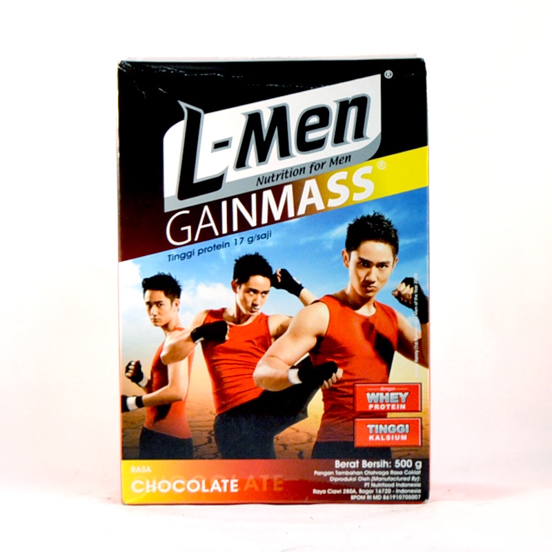 Jual L Men Milk Gain Cklt 500Gr | Shopee Indonesia