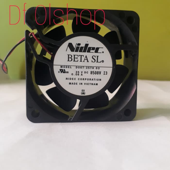 Jual Fan Nidec 6x6x2.5cm 35V 0.06A Ball braring | Shopee Indonesia