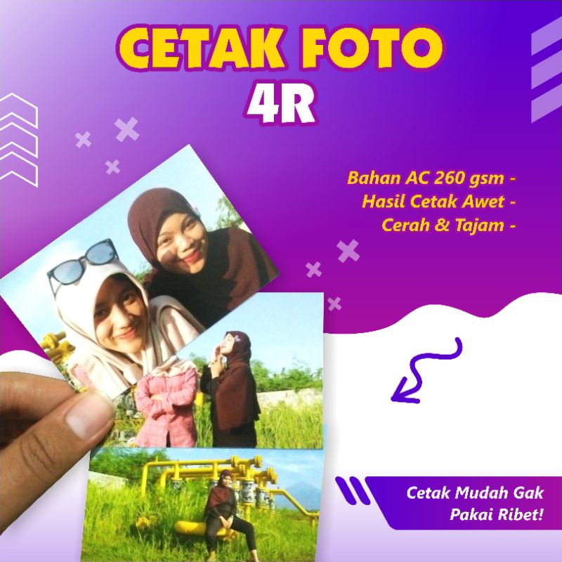 Jual Cetak Foto 4R Bahan AC 260 | Cetak Foto Murah | Shopee Indonesia