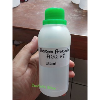 Jual H2O2 Hidrogen Peroksida 3% Antiseptik & Tanaman 250 ml Indonesia ...