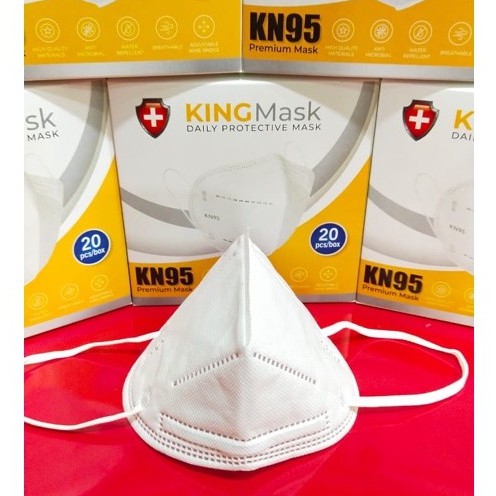 Jual KN95 1BOX ISI 20PCS 5PLY MASKER KN95 MEDICAL GRADE KING KF94 KN 95 ...