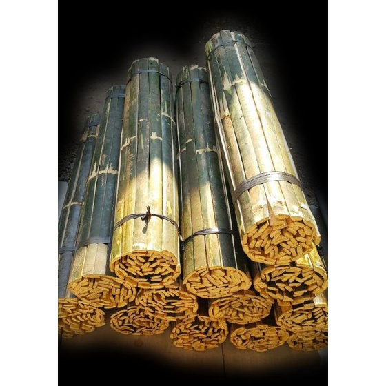 Jual [9pcs] bambu sisikan 150cm / penyangga tanaman / ajir tanaman ...