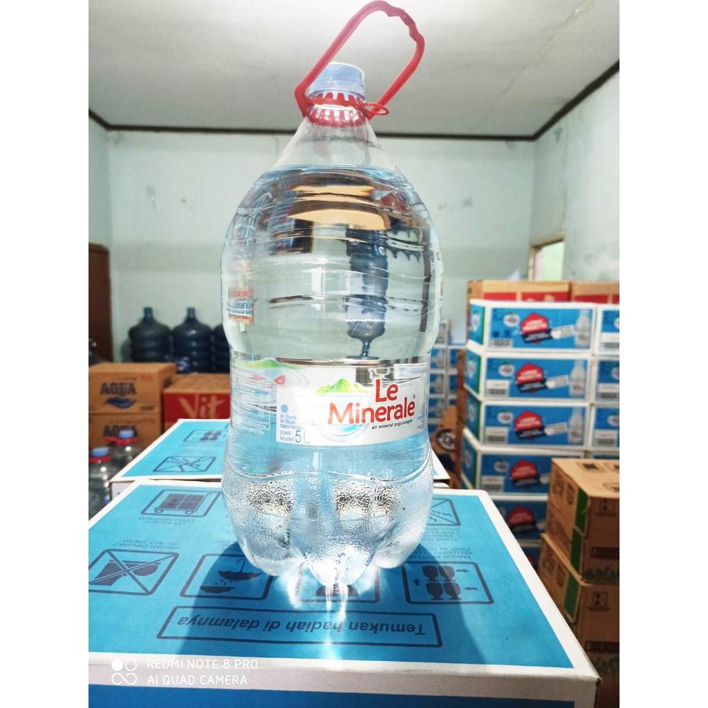 Jual LE MINERALE GALON MINI ISI 5 LITER Shopee Indonesia