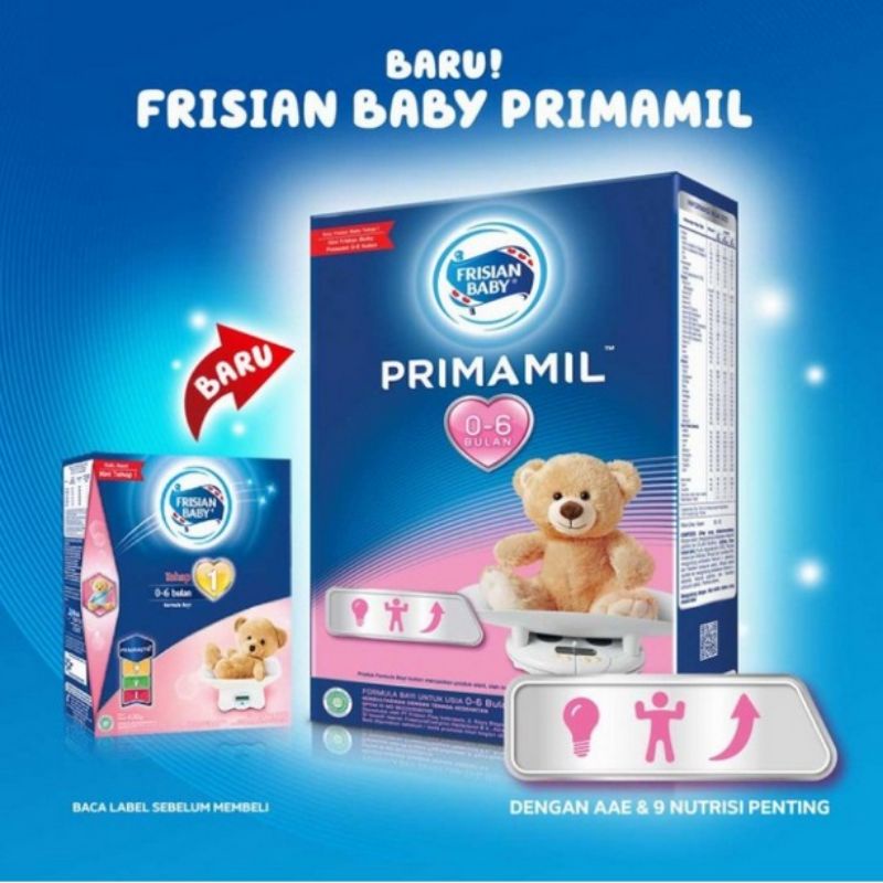 Jual Primamil 0-6 bulan 400g Indonesia|Shopee Indonesia