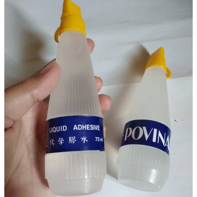 Jual Lem kertas Cair Povinal 112 Tanggung 75 ml | Shopee Indonesia