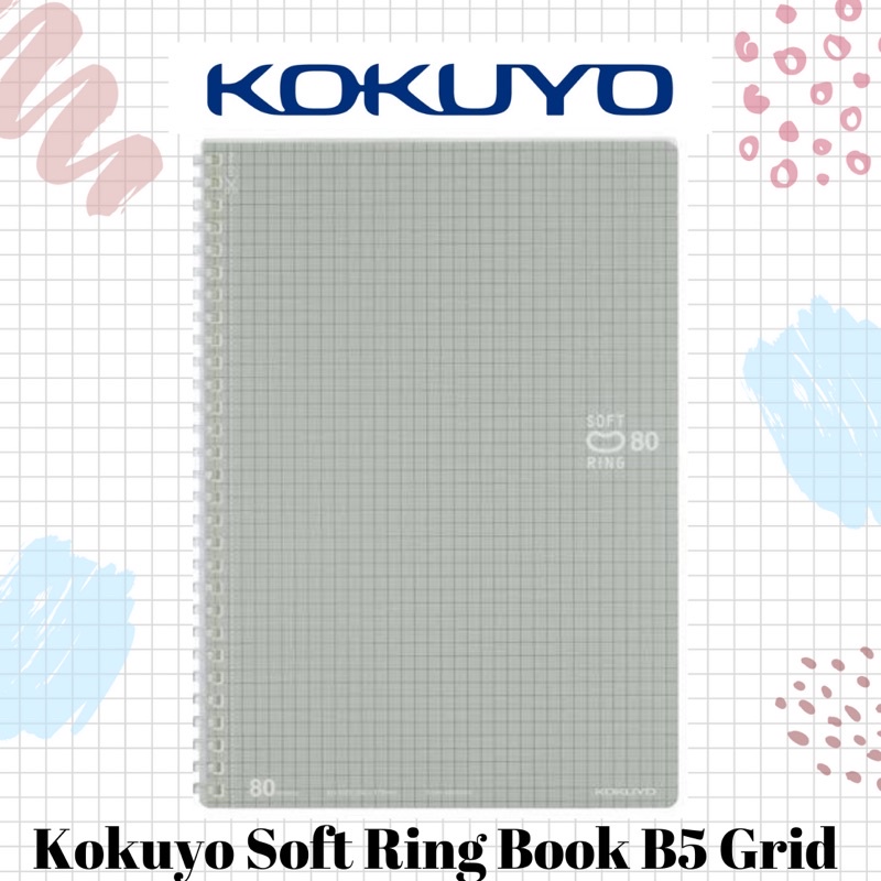Jual KOKUYO SOFT RING NOTEBOOK GRID B5 | Shopee Indonesia