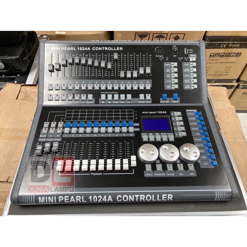 Jual BLACK Minipearl 1024A Mini Pearl 1024A dmx lighting controller ...