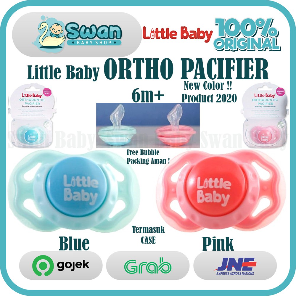 Jual Little Baby Empeng Bayi 6m+ (Orthodontic Pacifier) | Shopee Indonesia