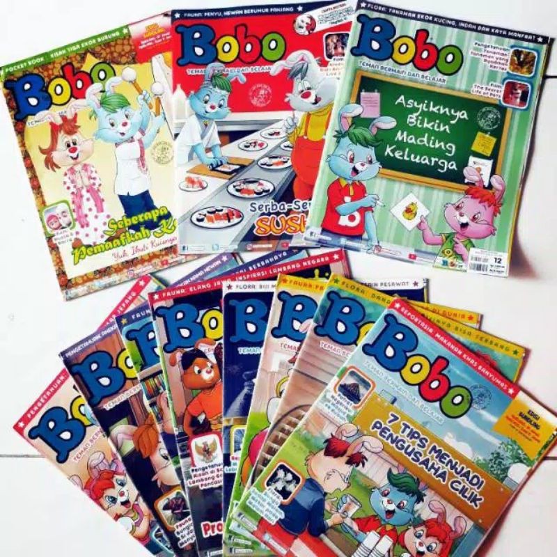 Jual paket majalah bobo 10 buku random beda edisi / berat 1kg | Shopee ... Jual paket majalah bobo 10 buku random beda edisi / berat 1kg | Shopee ...