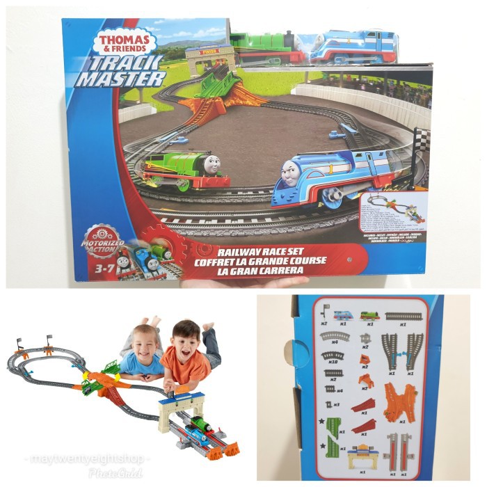 Jual Diecast Set Thomas & Friends Track Master Railway Race Set ...