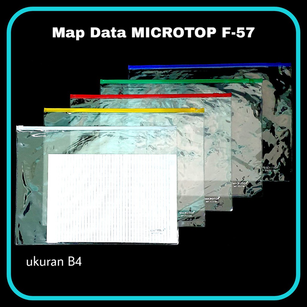 Jual MJ Map Data Amplop MICROTOP F-57-B4 / Map Data / Map Dokumen/Map ...