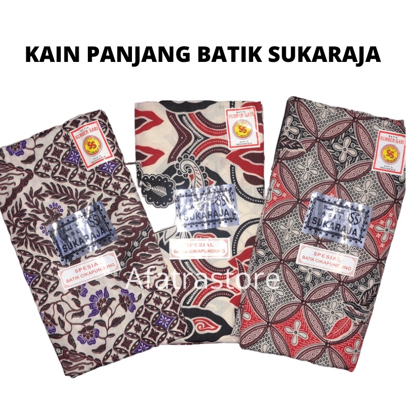 Jual KAIN PANJANG SUKARAJA SAMPING KEBAT PANJANG KAIN JARIK BATIK KATUN TAPIH JARIK GENDONG ...