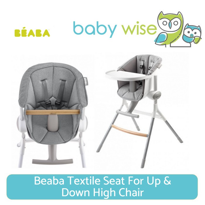 Jual Beaba Textile Seat For Up & Down High Chair Grey | Shopee Indonesia