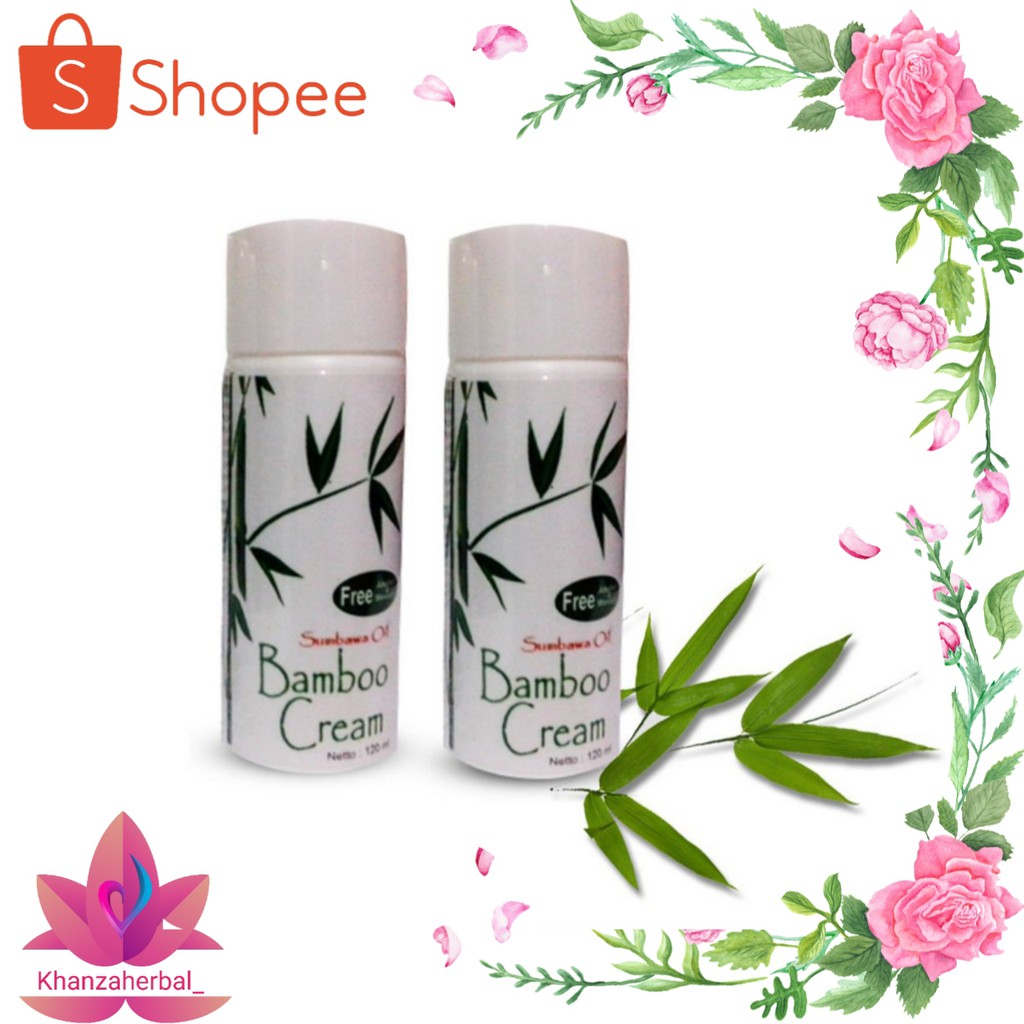 Jual Bamboo Cream Sumbawa Oil 120 ml ORIGINAL | Shopee Indonesia