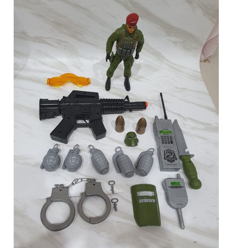Jual MAINAN FIGURE TENTARA MILITARY BORGOL ARMY FIGURE TENTARA BESAR 24 CM | Shopee Indonesia
