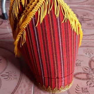 Jual SET SORTALI LEMPENG TEMBAGA DENGAN TOPI ADAT BATAK IKAT KEPALA ...