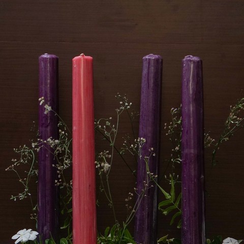 Jual Lilin Advent isi 4 ( Uk. 4 x 30 cm ) / Lilin Natal | Shopee Indonesia