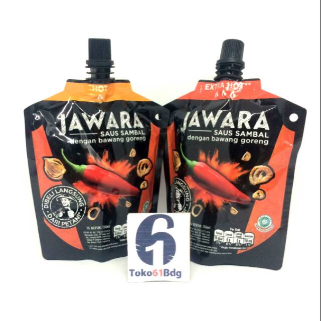 Jual Saos Sambal Jawara Pouch 130ml / sambel jawara | Shopee Indonesia