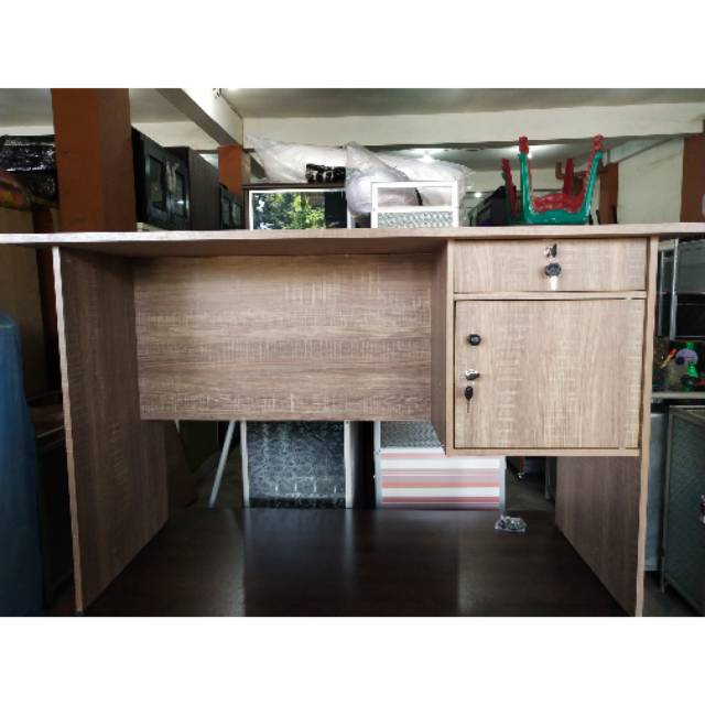 Jual Meja kantor 1/2 biro ukuran 120x60x73 | Shopee Indonesia