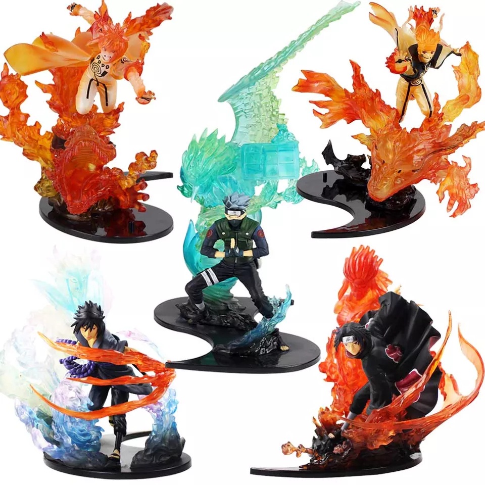 Jual action figure koleksi Naruto shippuden 57 uzumaki naruto kakashi ...