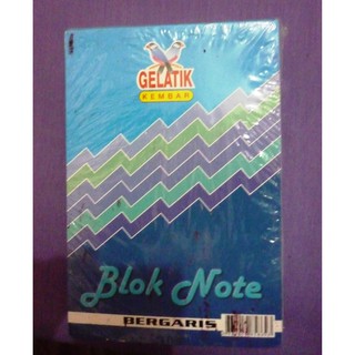 Jual Buku Block Note Bergaris merk Gelatik | Shopee Indonesia