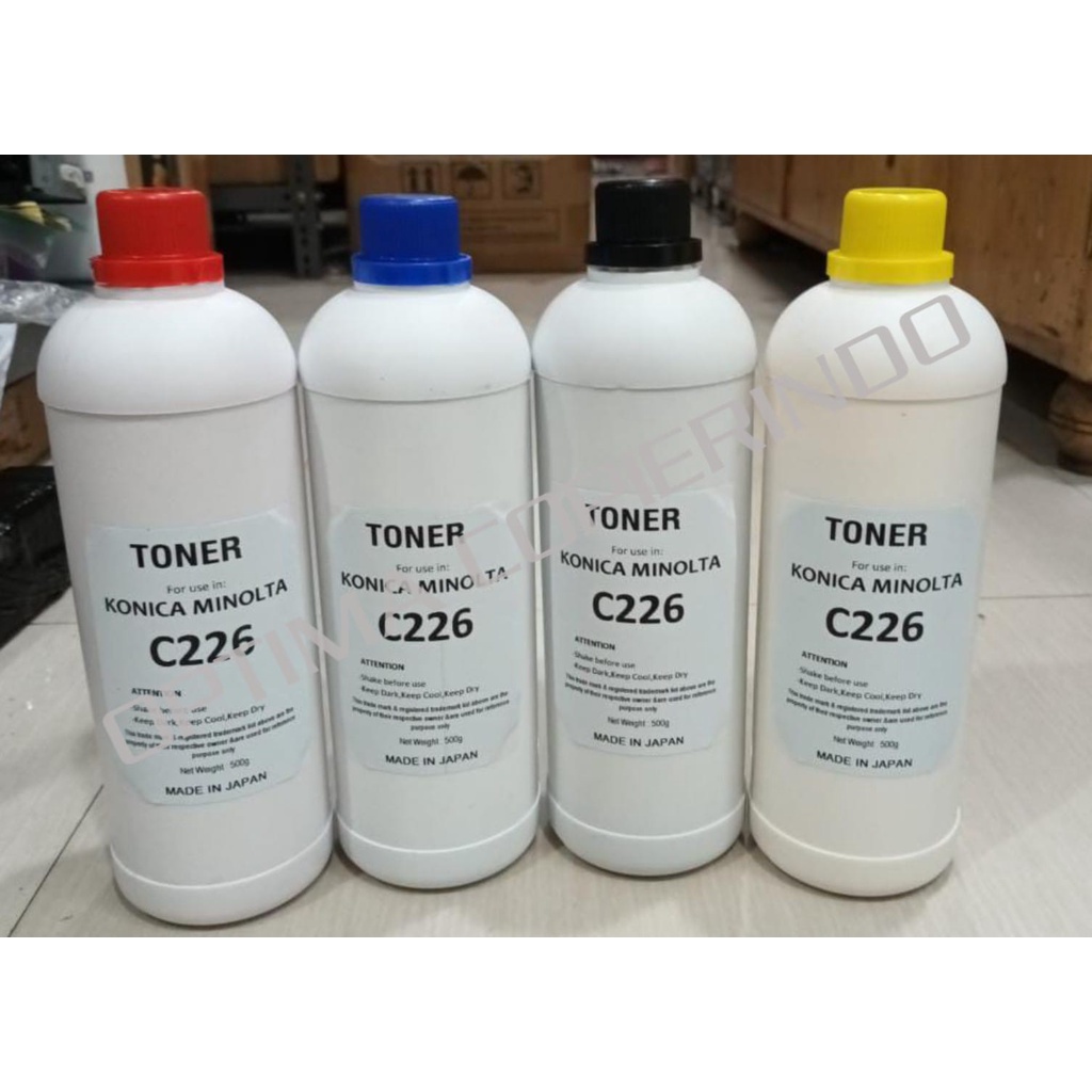 Jual Toner Refill Konica Minolta Bizhub C226 CMYK | Shopee Indonesia