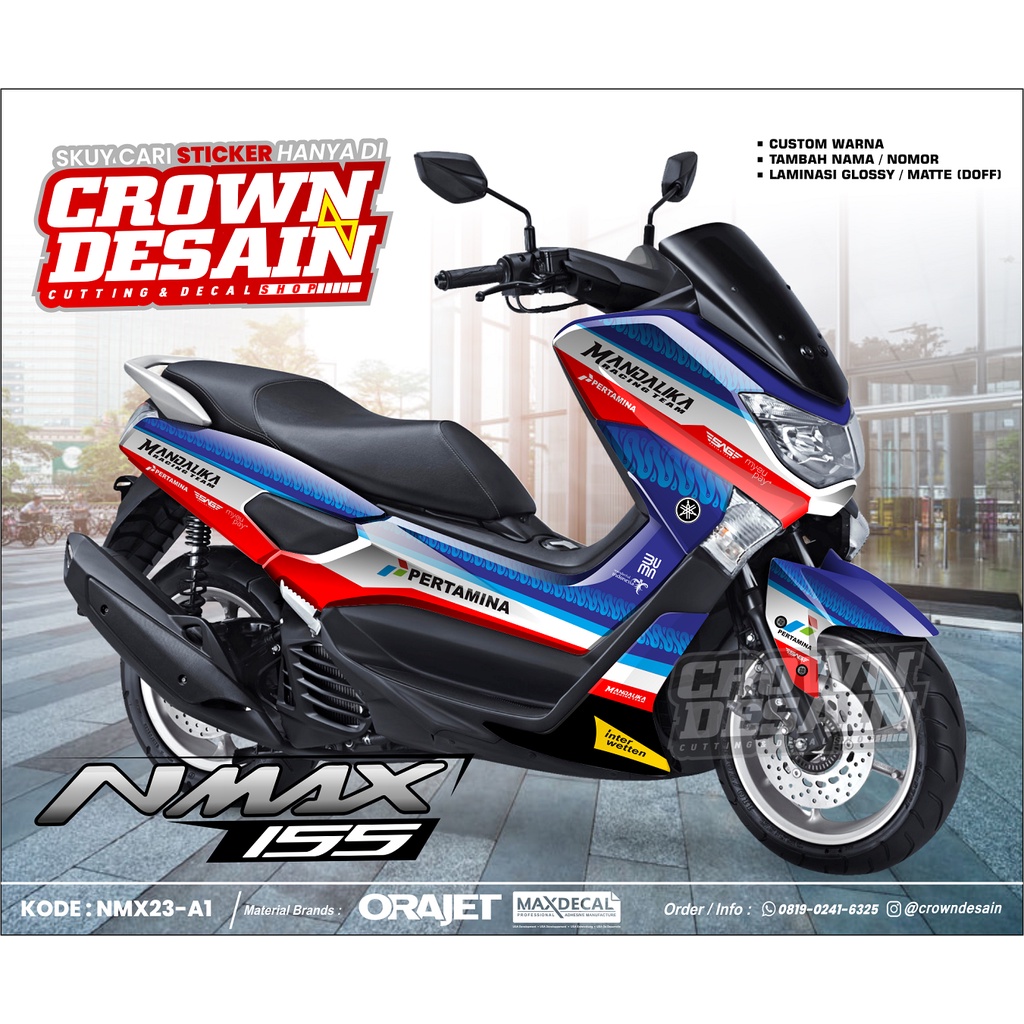 Jual Decal Sticker Yamaha Nmax 155 Old Full Body - DECAL NMAX CUSTOM ...