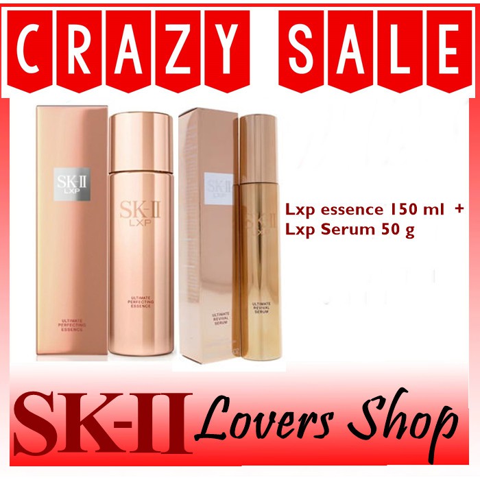 Jual SK-II/SK2/SKII/SK II LXP ESSENCE 150 ML + LXP SERUM 50 G | Shopee Indonesia