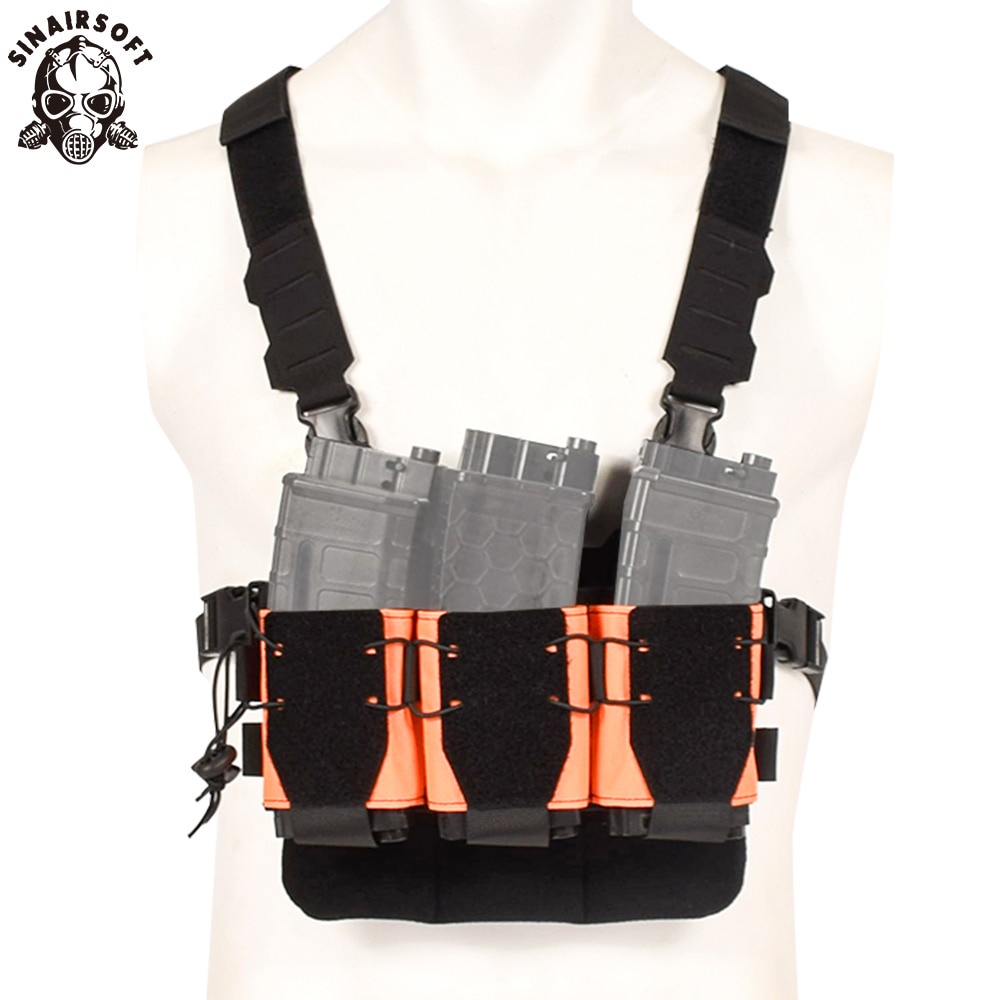 Jual PREORDER SQB Chest Rig Airsoft Tactical Vest Military Gear Pack 5. ...