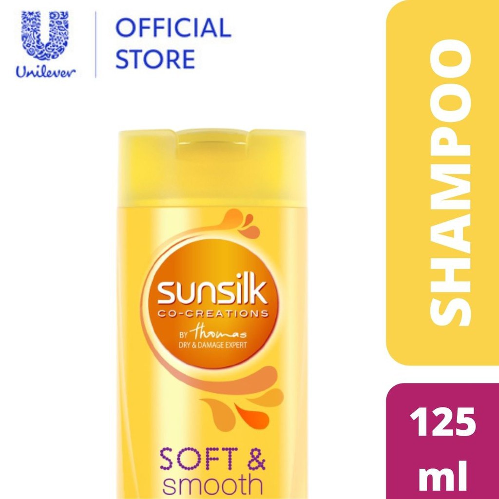 Jual Sunsilk Soft & Smooth Shampoo 125 Ml | Shopee Indonesia