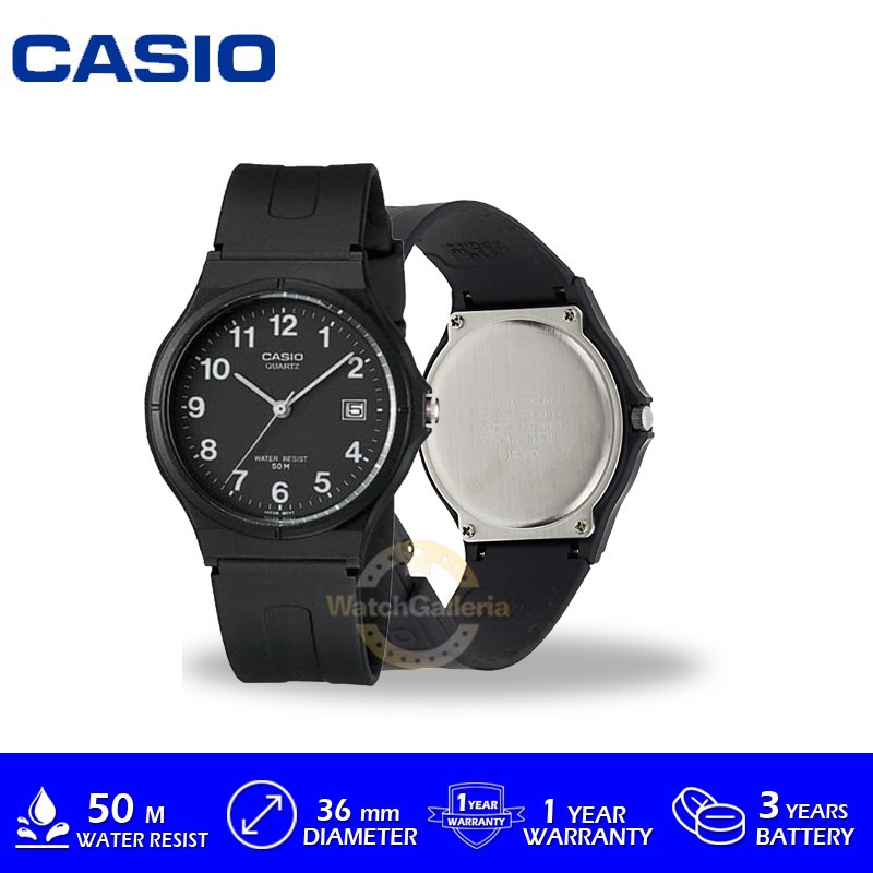 Casio General Analog Man MW-59-1BVDF / MW59 / MW591BVDF | Shopee Indonesia