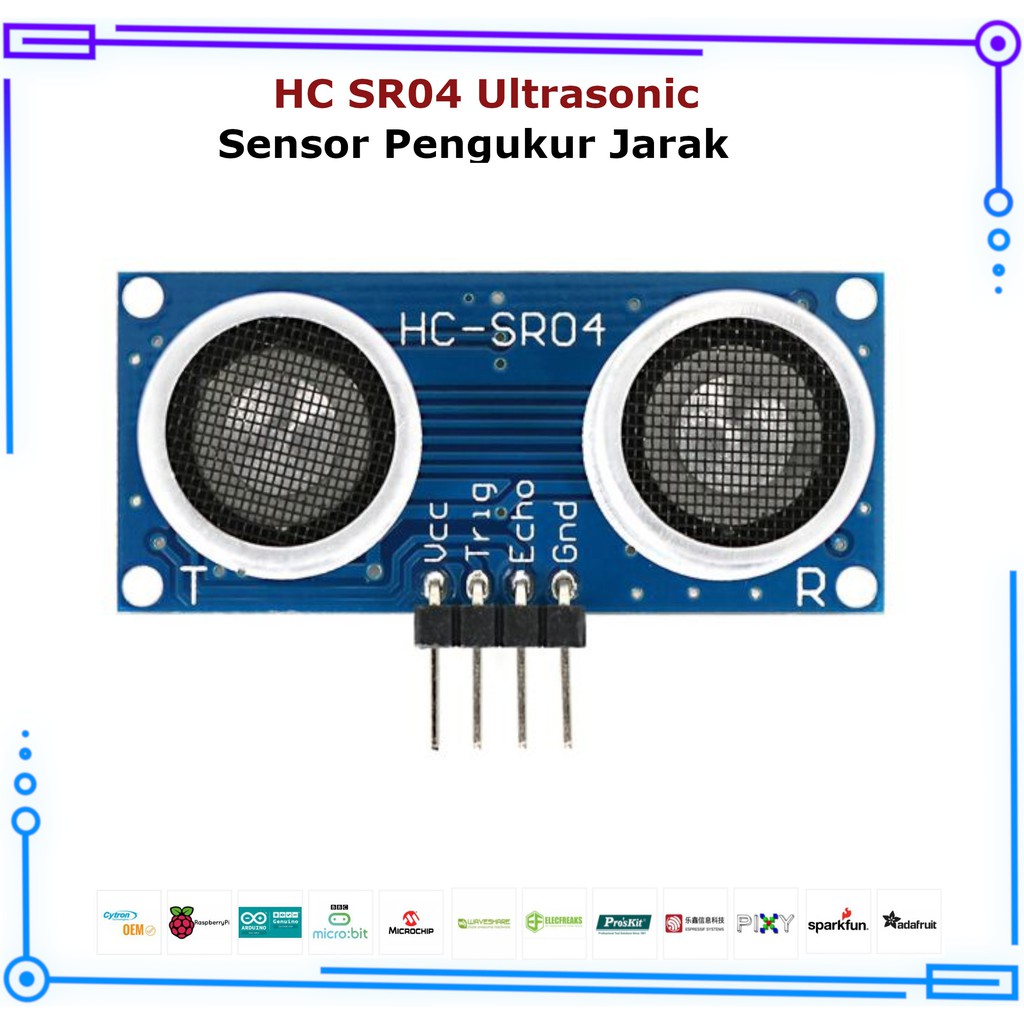Jual HC SR04 Ultrasonic Sensor Pengukur Jarak | Shopee Indonesia Jual HC SR04 Ultrasonic Sensor Pengukur Jarak | Shopee Indonesia