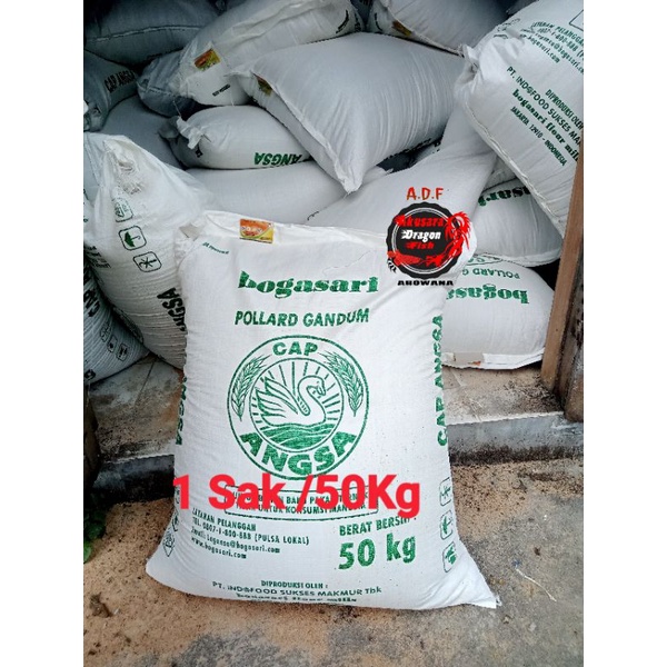 Jual Pollard Gandum Cap Angsa Pakan Media Ternak | Shopee Indonesia