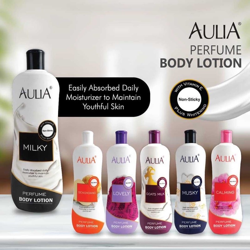 Jual aulia perfume body lotion 600ml | Shopee Indonesia