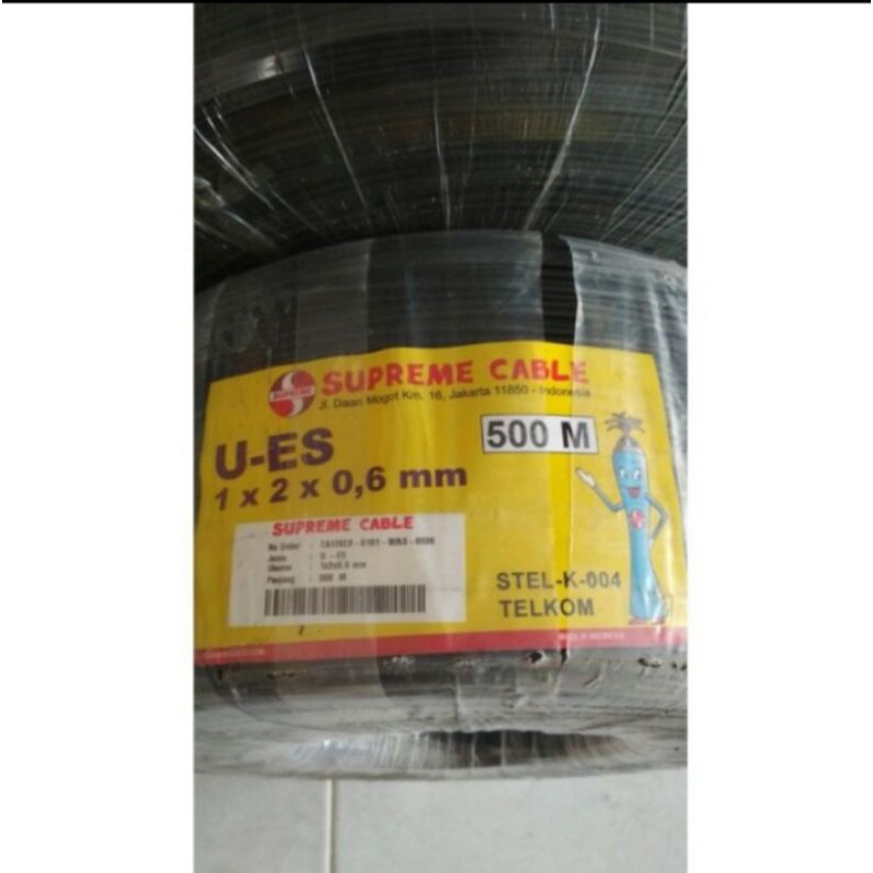 Jual Kabel telepon 1×2×0,6 Supreme/ Drop wire /DW meteran / Potongan ...