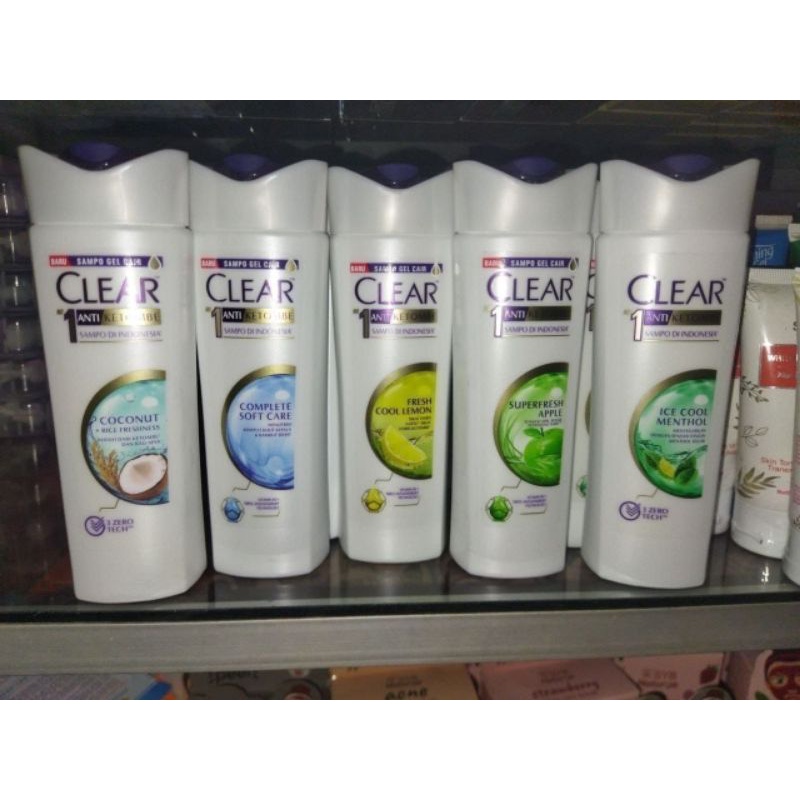Jual shampo clear 160ml | Shopee Indonesia